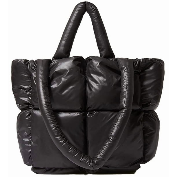 Bolso de hombro Avilego Puffer Mini Down Satchel para mujer | Lider