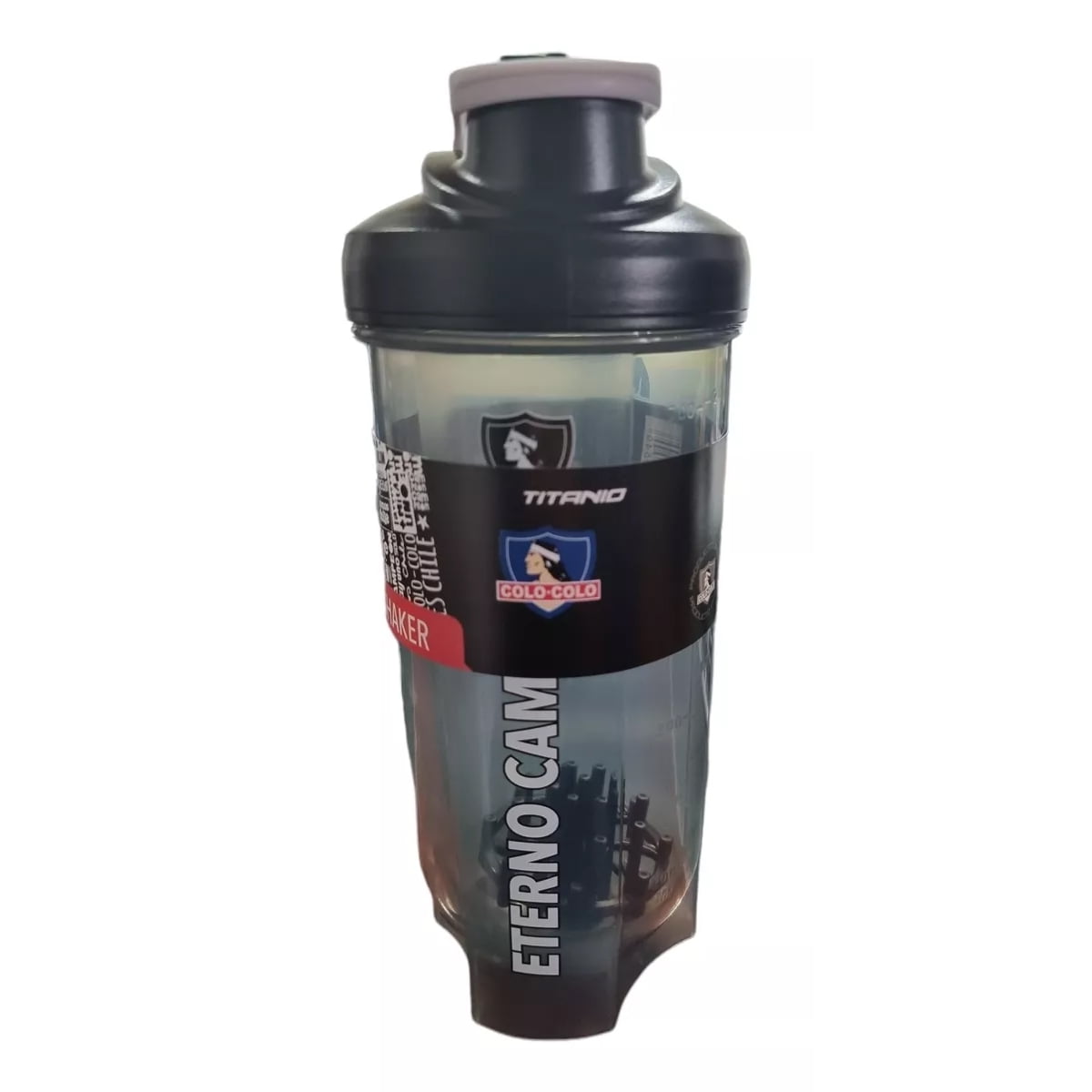 Colo Colo - Botella Sport Shaker - 800 Ml - Titanio | Lider