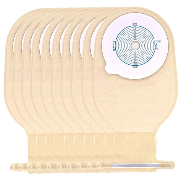 10x Bolsa Colostomía Drenable Con Filtro Anti Olor Y Gases | Lider