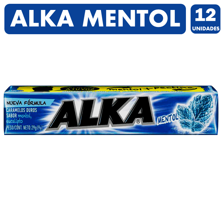 Alka Sabor Mentol Eucalipto - Alka Azul (Caja Con 12 Un) | Lider