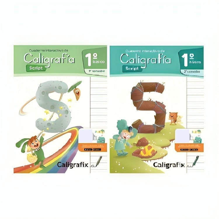 Editorial Caligrafix Pack Caligrafía Script 1 Básico 