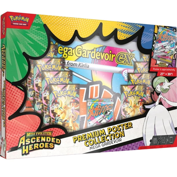 POKEMON PREMIUM POSTER COLLECTION MEGA GARDEVOIR INGLES | Lider