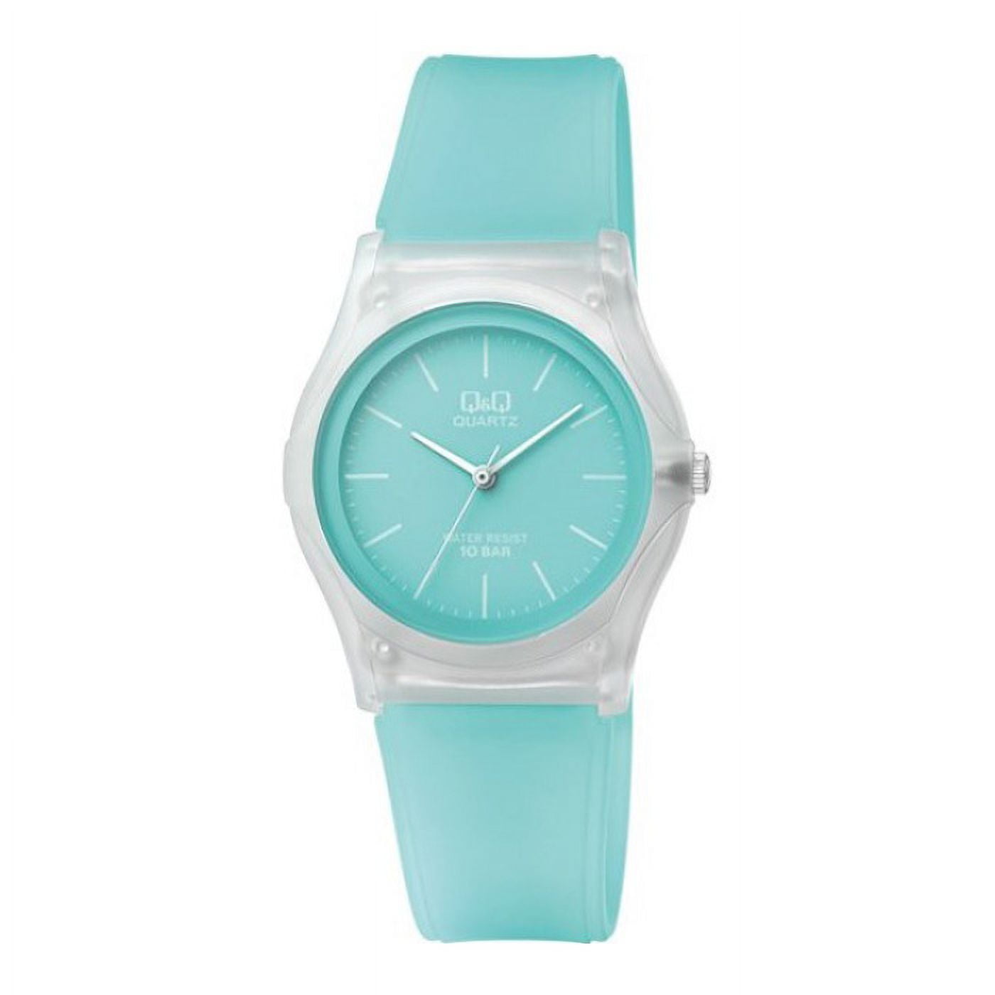 Reloj Análogo Turquesa Q&Q VQ04J006Y | Lider