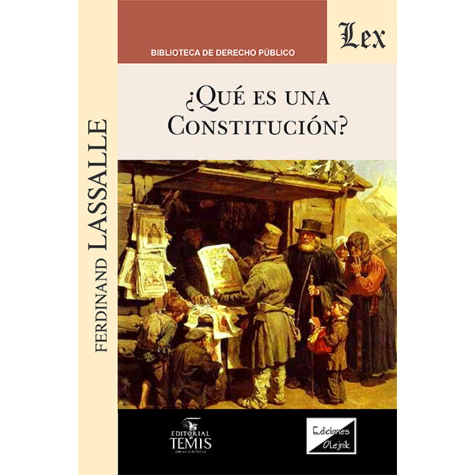 Libro Que Es Una Constitución Ferdinand Lassalle Lider