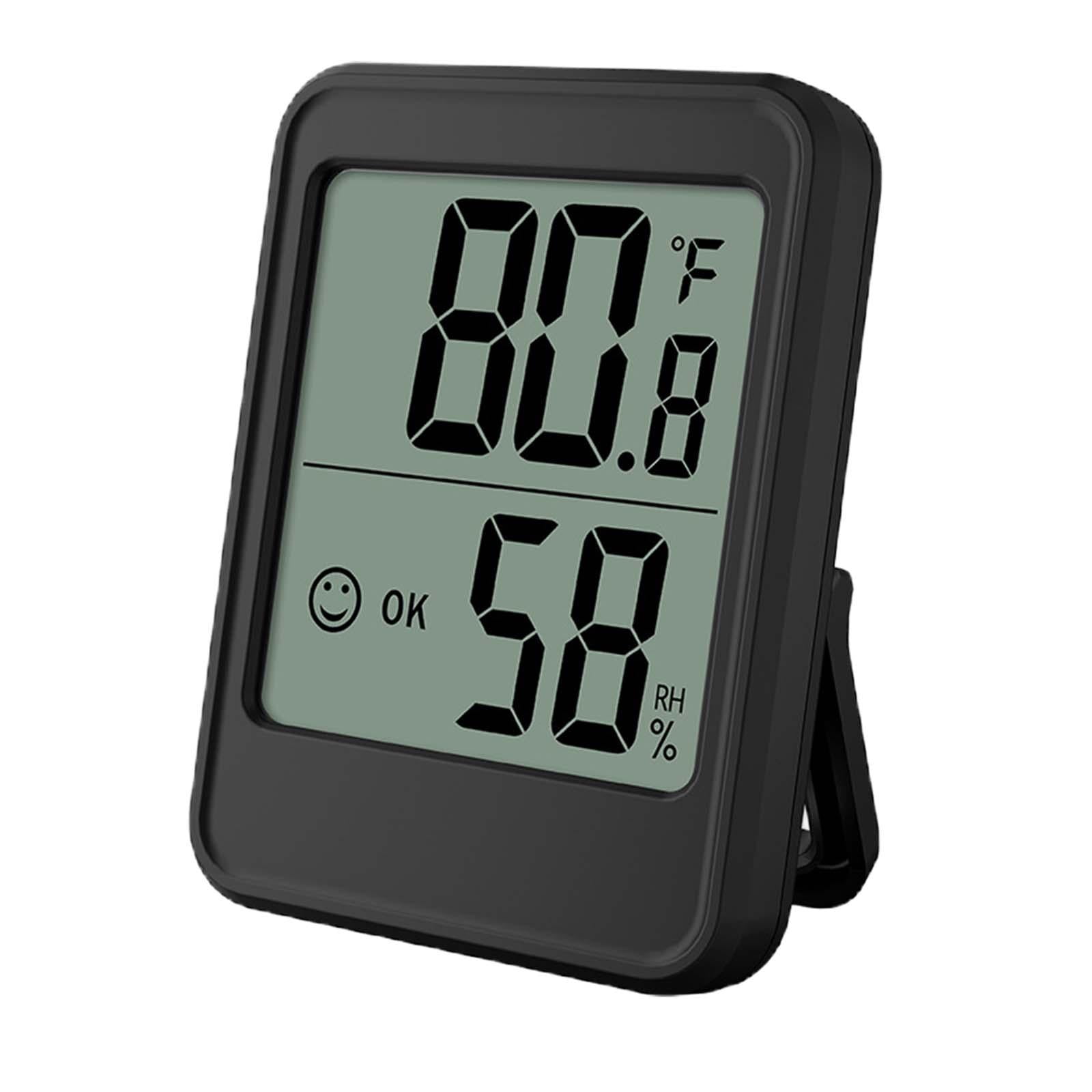 Higrómetro Digital Fácil De Leer Termómetro Multiusos Portátil ...