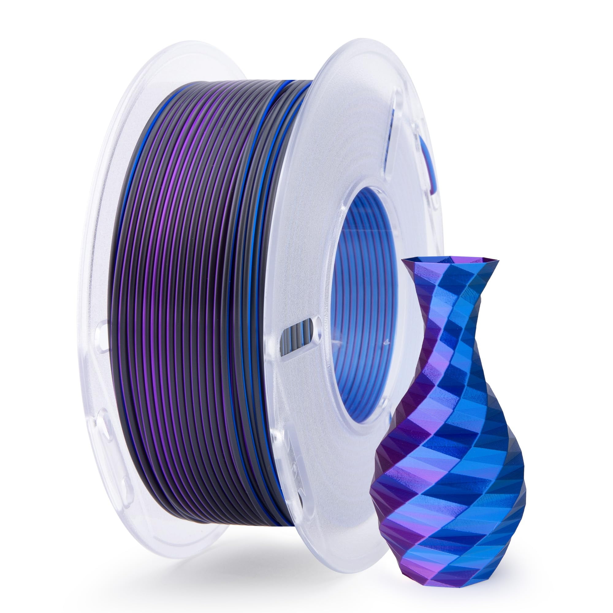 Filamento para impresora 3D ELEGOO Silk PLA, 1,75 mm, triples colores ...