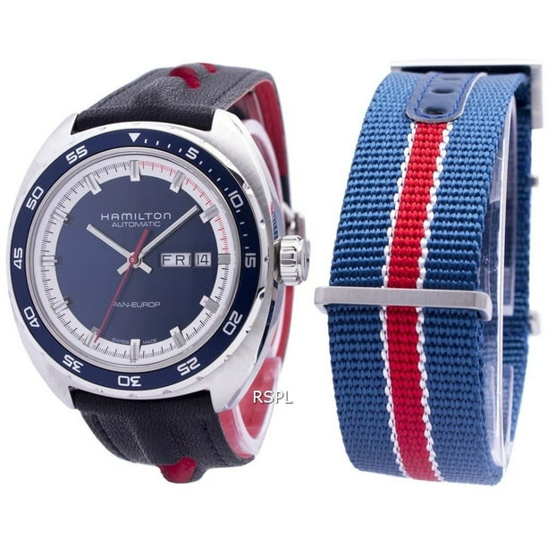 Reloj Hamilton American Classic Pan Europ Automatic H35405741 Men's ...