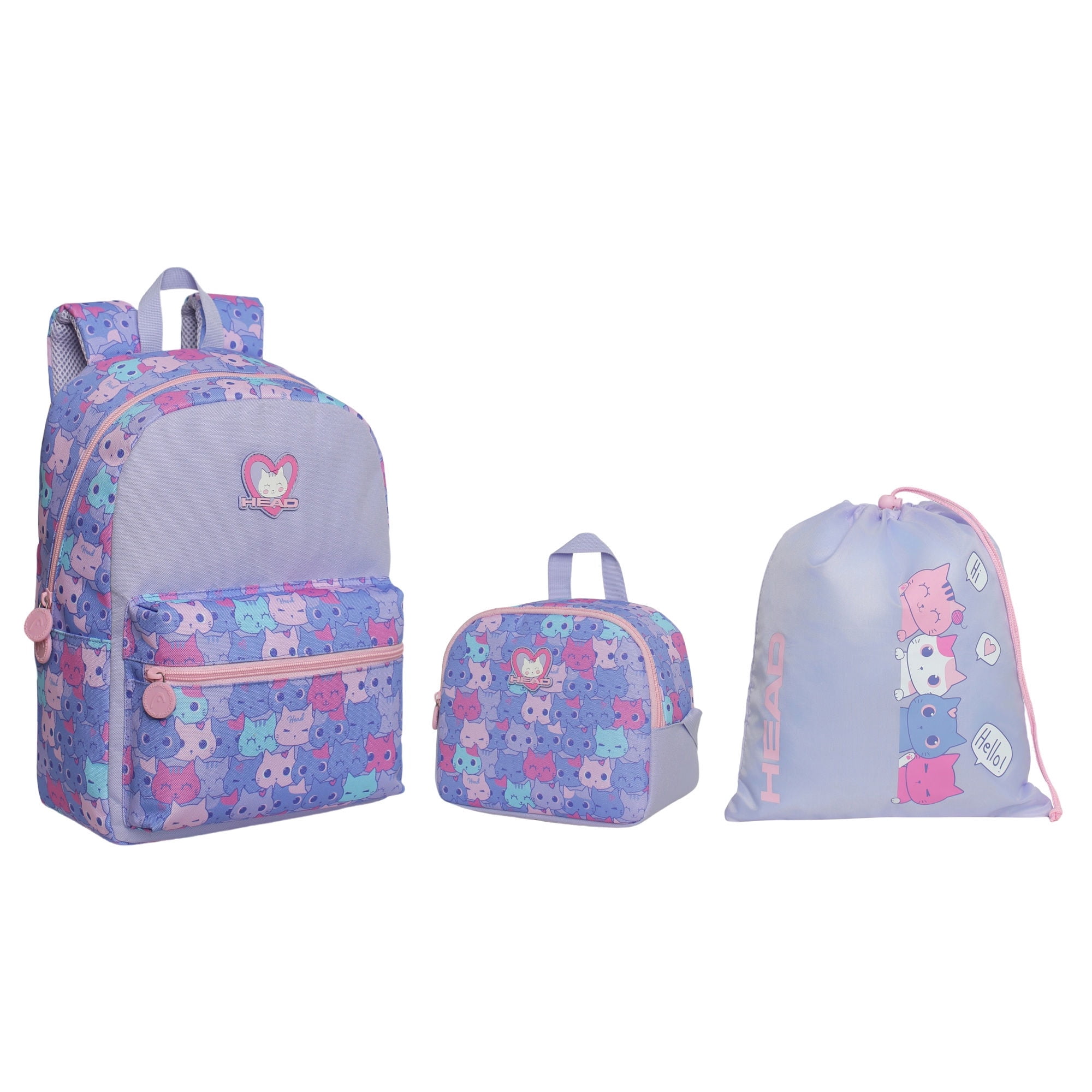 Mochila Pack Kids 2026 Unicorn Faded Multicolor Head
