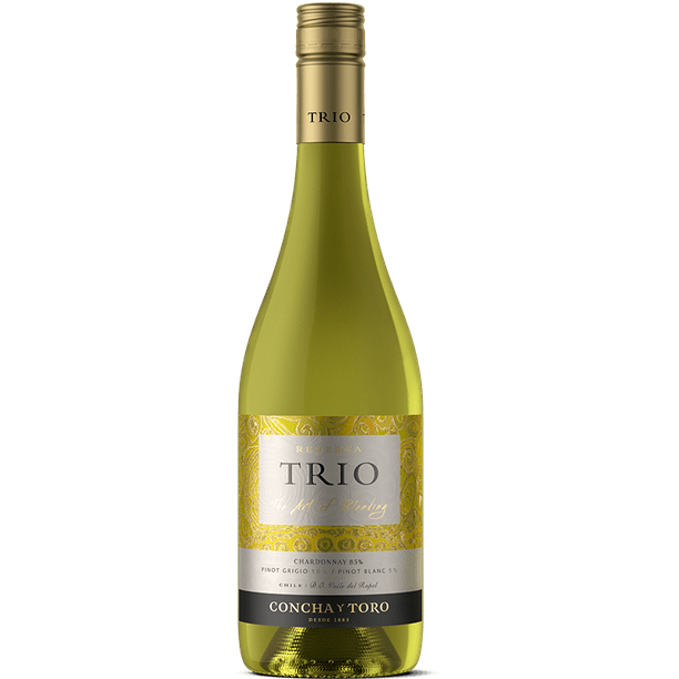 Trio Reserva Chardonnay Botella 750 cc. | Lider