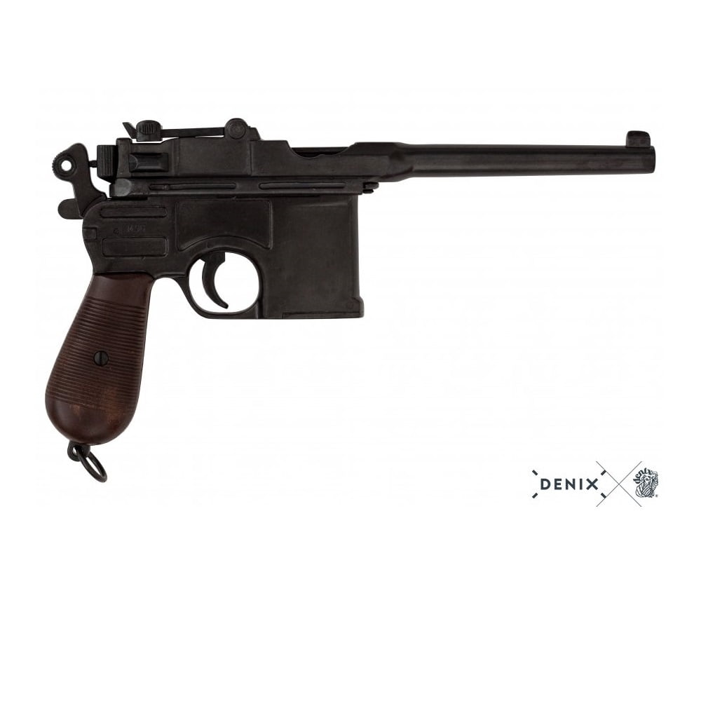 Pistola Mauser C96 Wwii M-1024 Reproduccion Decorativa Piezas Movibles ...