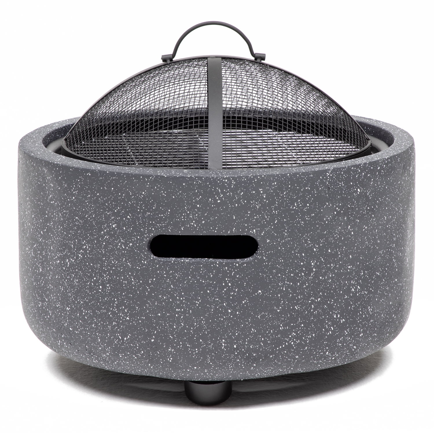 Fogón a Carbón Relan Stein Brasero y Parrilla Simil Piedra | Lider