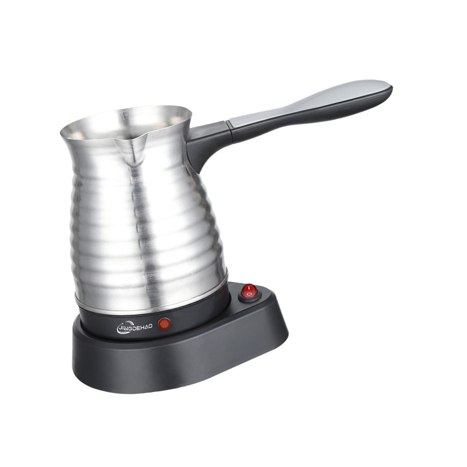 Cafetera Turca Eléctrica De Acero Inoxidable De 17 Oz Para Cafetería ...