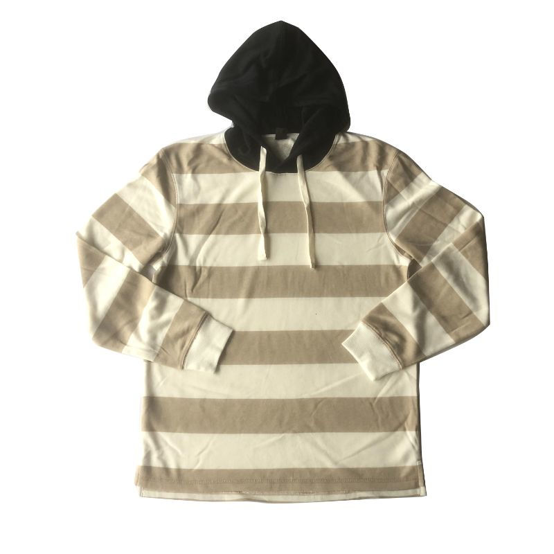 Polerón Rayas Beige Talla M | Lider