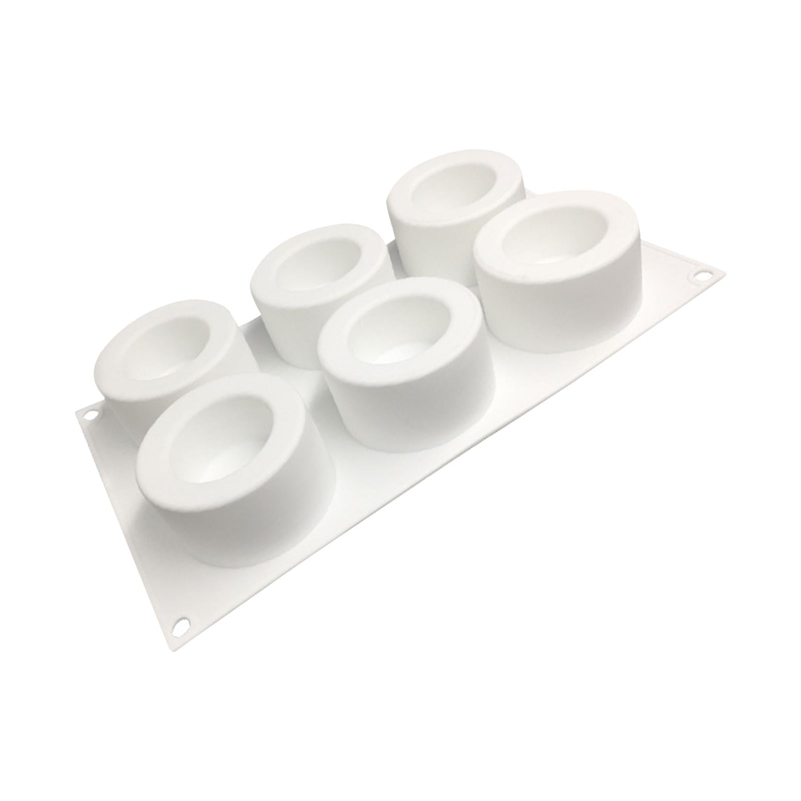 Molde De Silicona Para Pasteles DIY Molde Para Hacer Pasteles De 6 Agujeros Para Niños Y Adultos ...