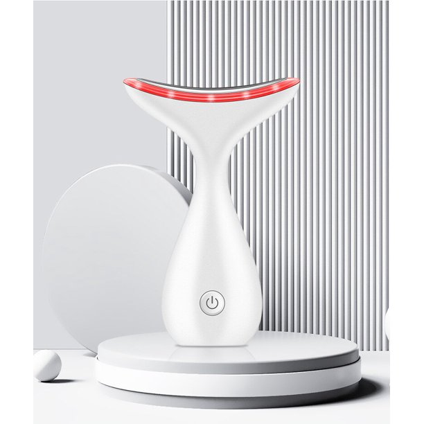 EMS Microcurrent LED Neck Beauty ThIghtening Instrument Lifting Anti ...