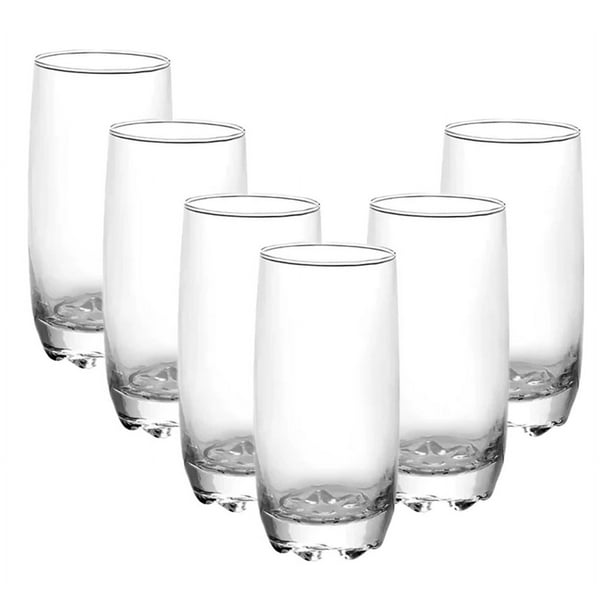 Set 6 Vasos Napoles Tragos Allegra altos 410 Ml | Lider
