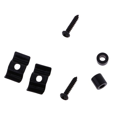 Genérico - Guitar Roller String Tree Guide Retainer Set Para