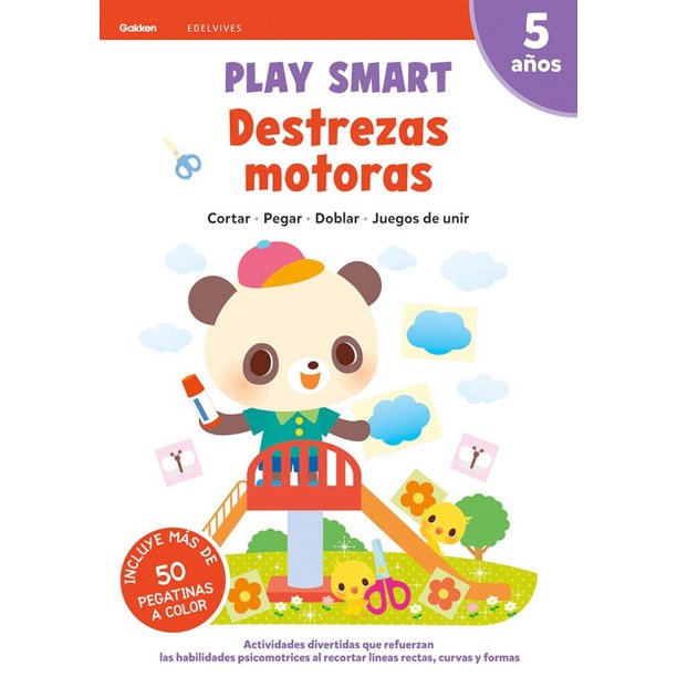 Libro Play Smart - 5 Años. Cuad 6. Destrezas Motoras | Lider