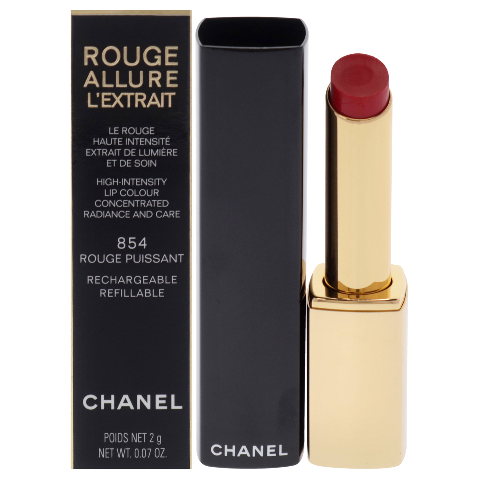 Lápiz Labial Chanel Rouge Allure Extrait Puissant Rojo Mujer | Lider