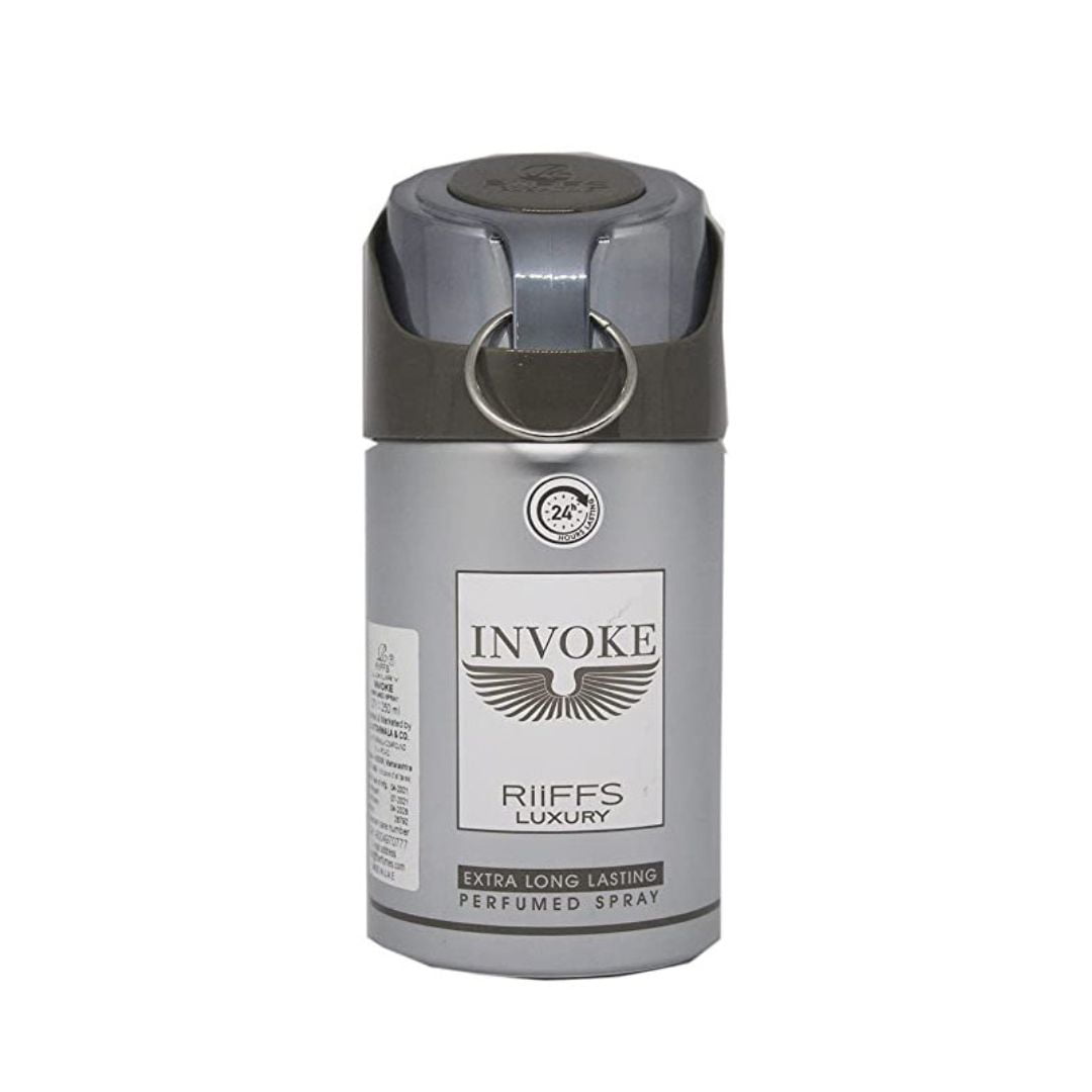 Desodorante Luxury Invoke Men Perfumed Body Spray 250ml | Lider