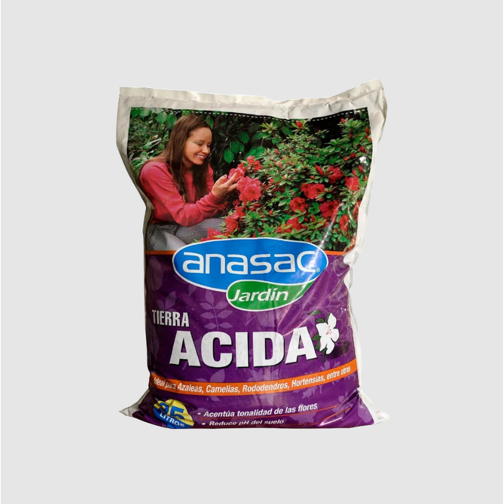 Tierra Acida 25 Lts Anasac Jardin | Lider