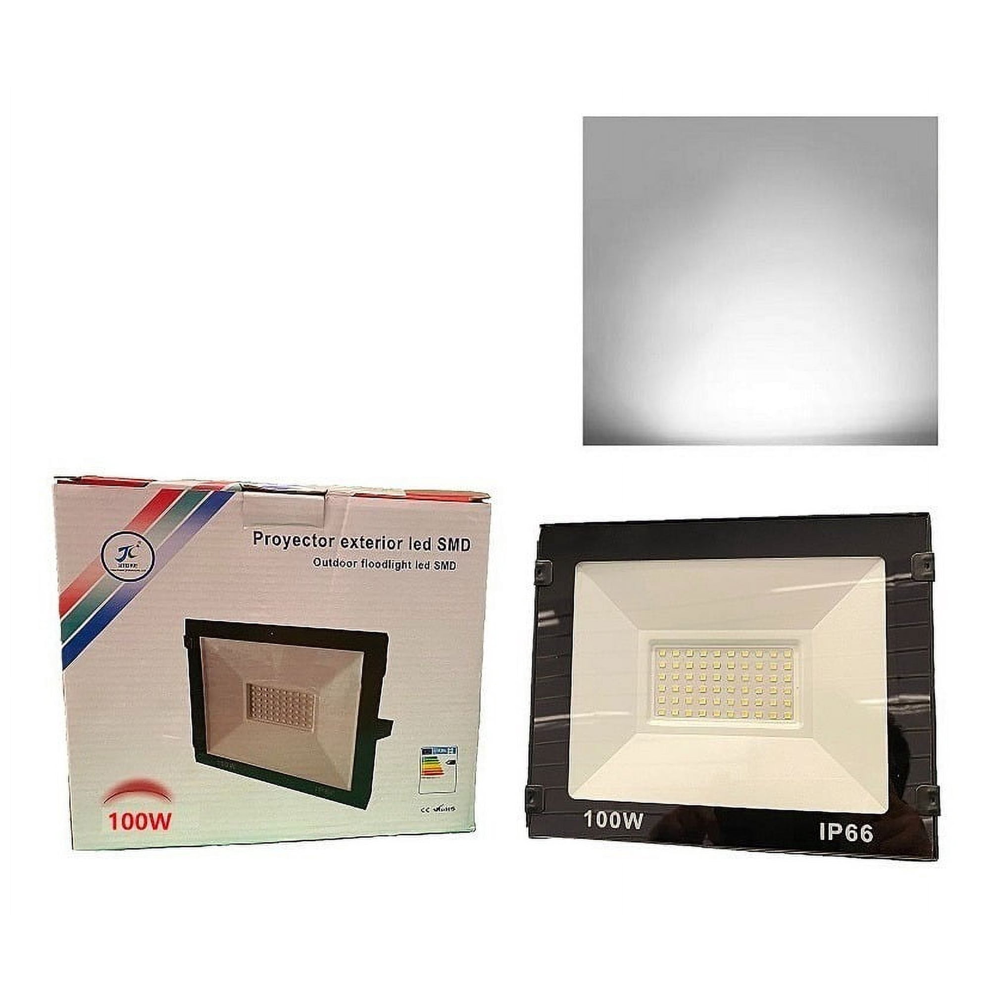 Foco Proyector Led Plano Reflector Multiled 100w Exterior | Lider