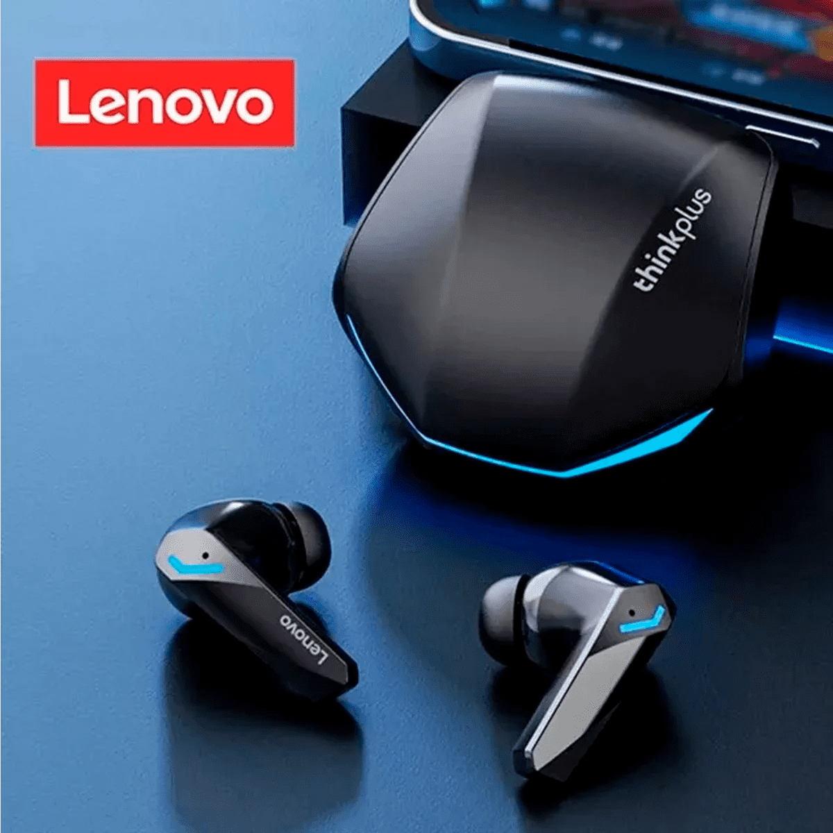 Audifonos bluetooth Lenovo ThinkPlus GM2 PRO Negro | Lider