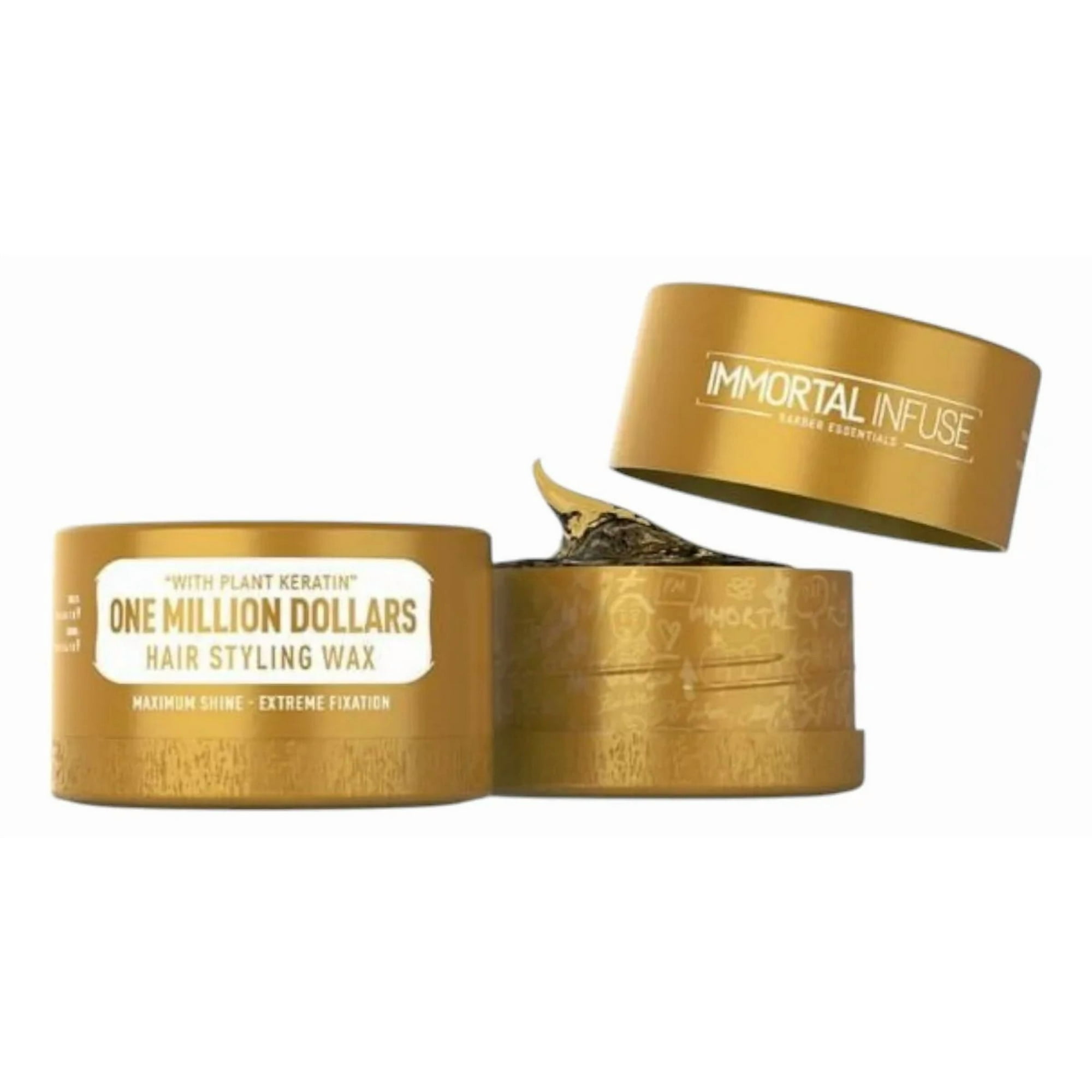 Immortal Infuse One Million Dollars Hair Styling Wax 150 Ml | Lider