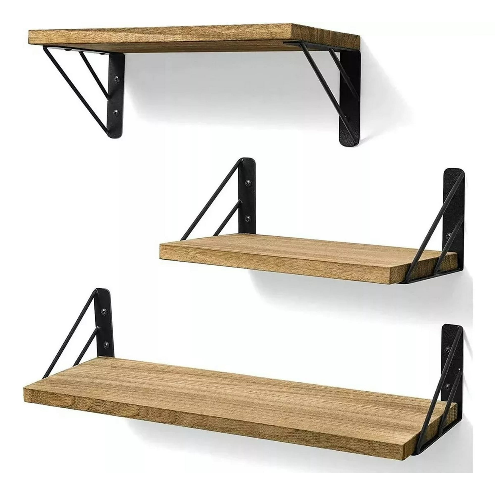 Repisas Flotantes De Madera Multipropósito Kit | Lider