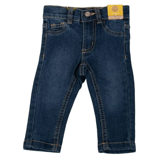 Jeans Bebé Niño Denim Pillin | Lider