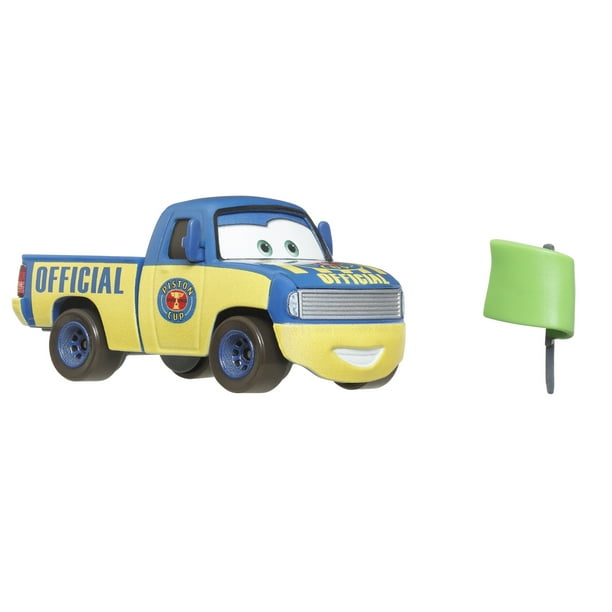 Disney Pixar Cars 1:55 - Dexter Hoover Con Bandera Verde | Lider