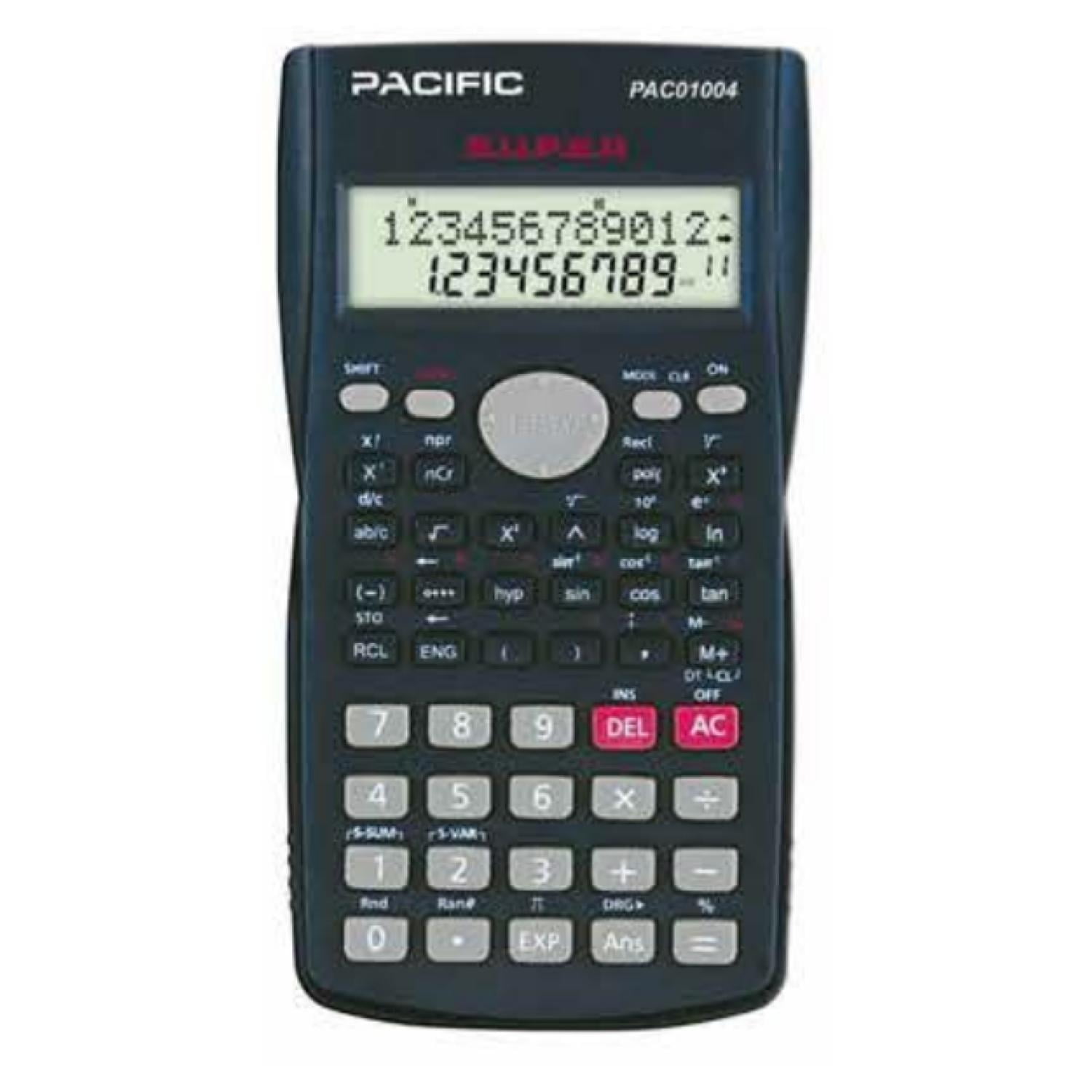 Calculadora Científica 240 Funciones 12 Digitos Negro | Lider