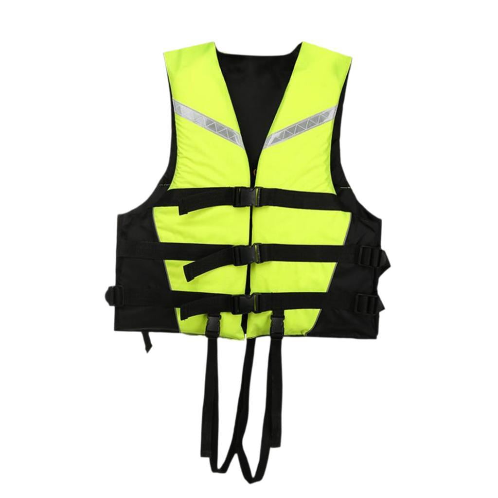 Chaleco Salvavidas Con Bandas Reflectantes Para Natación, Tubing Y ...