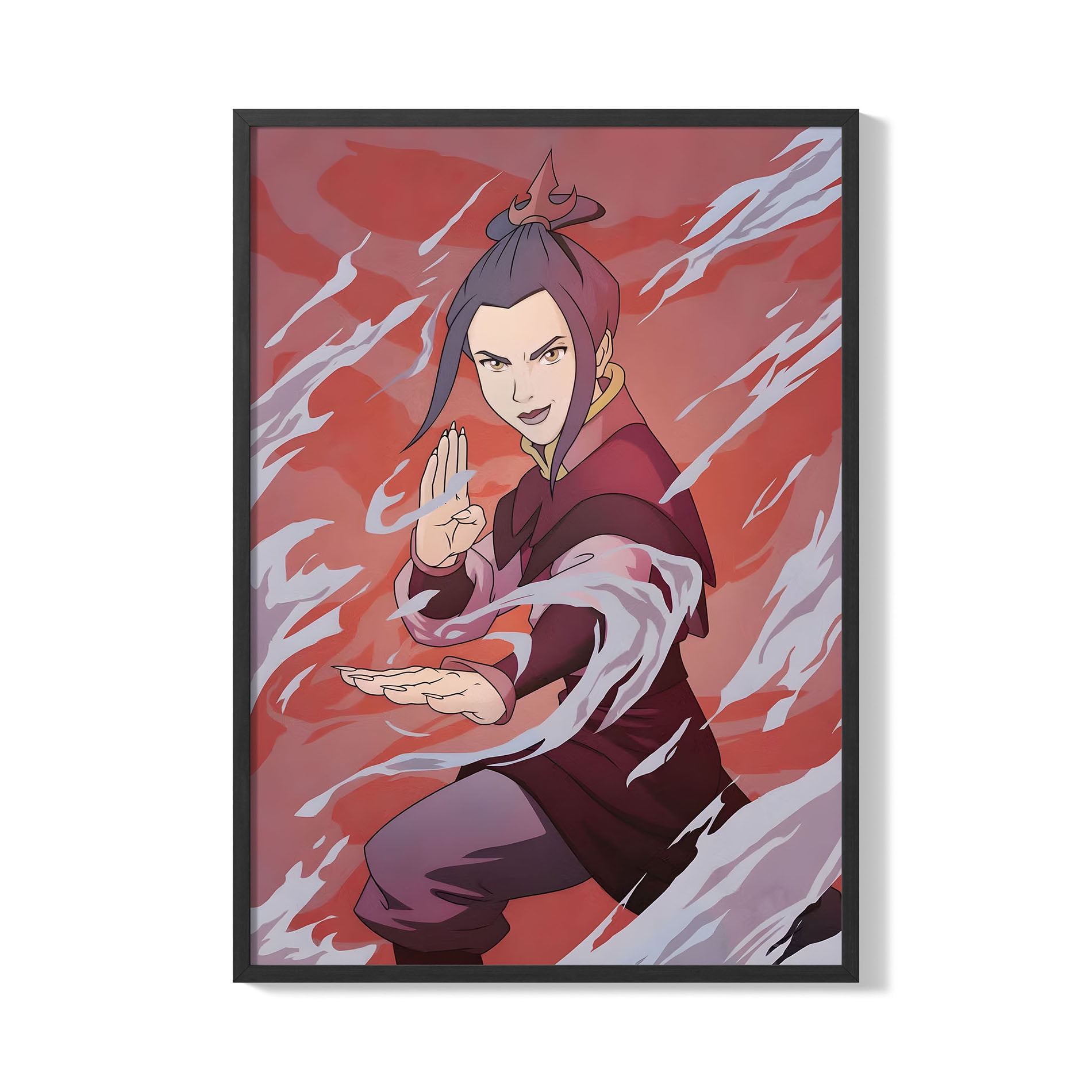 Cuadro Poster Enmarcado Avatar Azula Decorativo | Lider