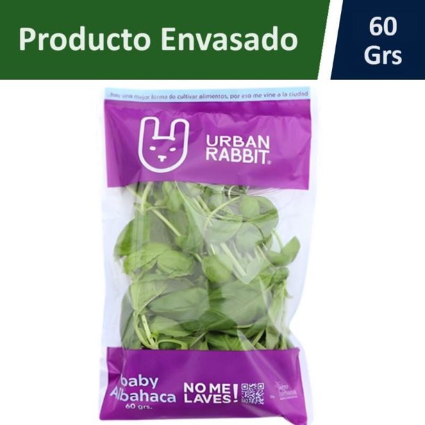 Albahaca Baby Bolsa, 60 g | Lider