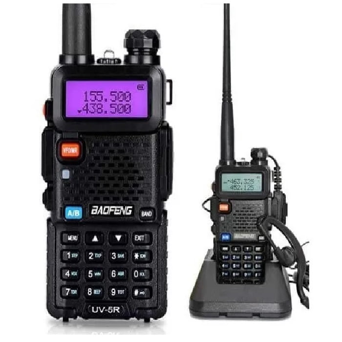 Radio Transmisor Walkie Talkie Vhf Uhf Fm Dual Band Uv-5r | Lider