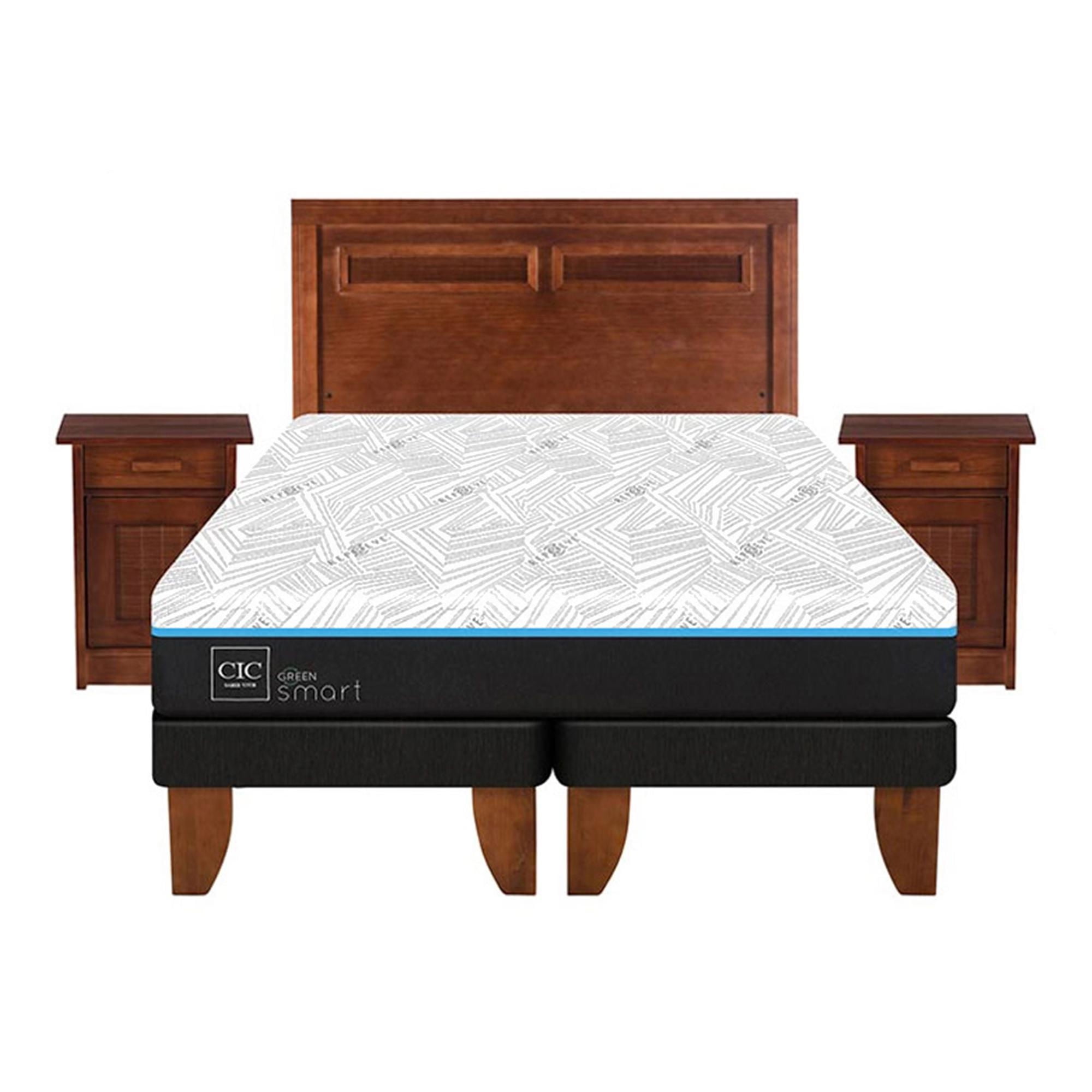 Cic - Cama Europea Green Infinity 2 Plaza Base Dividida