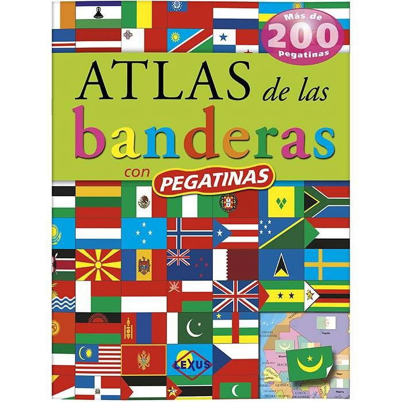 Atlas de las Banderas con pegatinas | Lider