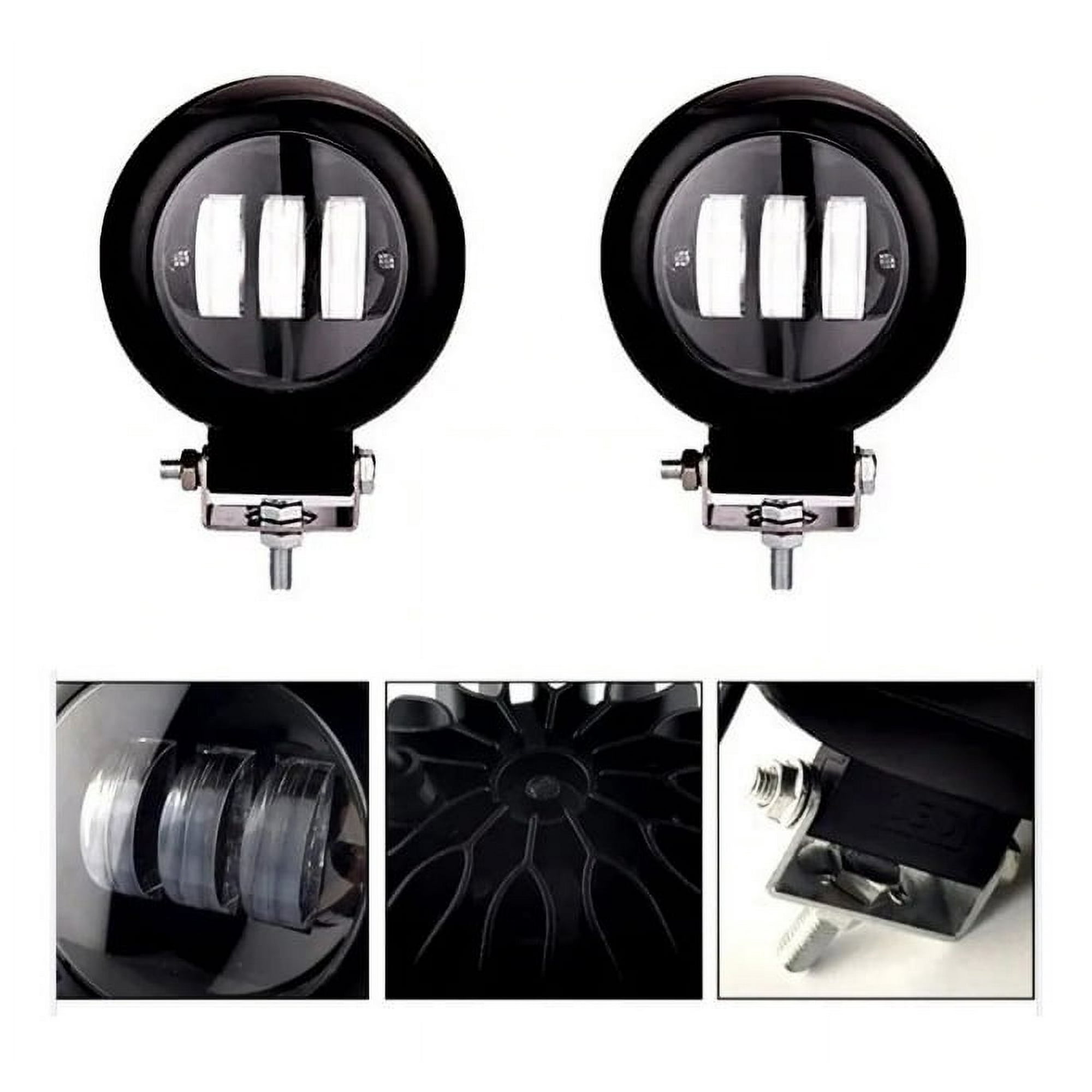 Foco Luces Neblinero 30w Led Spot Auto Moto Caminoneta Lupa | Lider