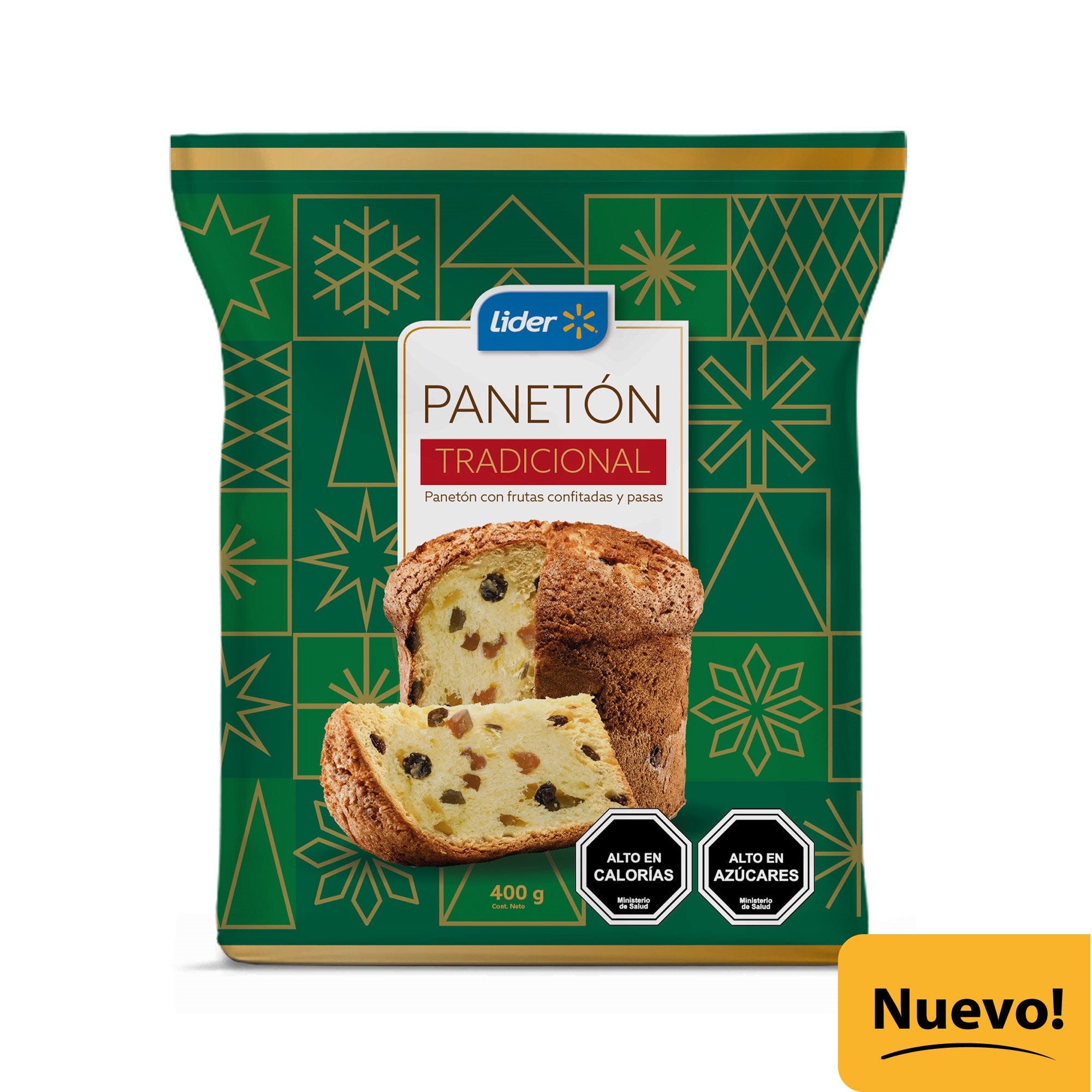 Panetón Frutas, 400 g | Lider