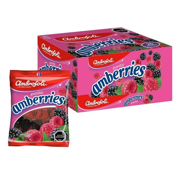 GOMITAS AMBERRIES 20UN AMBROSOLI | Lider