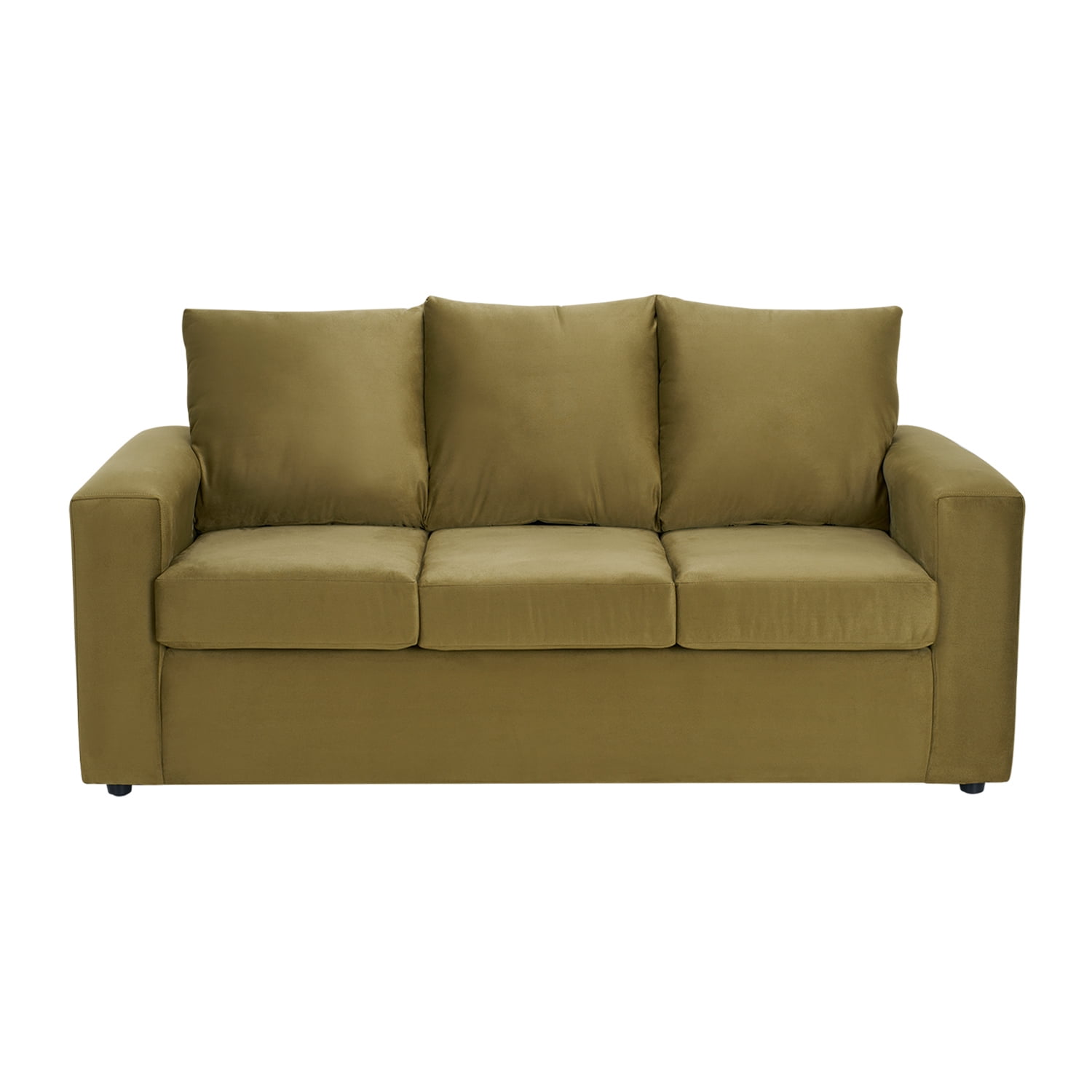 Sofa Kendy 3c Felpa 30 Verde Musgo | Lider