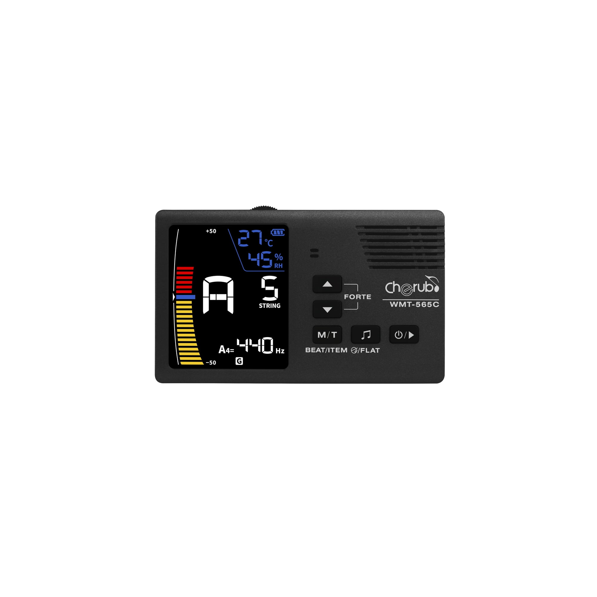 Afinador con Metrónomo Digital Cherub WMT-565C | Lider