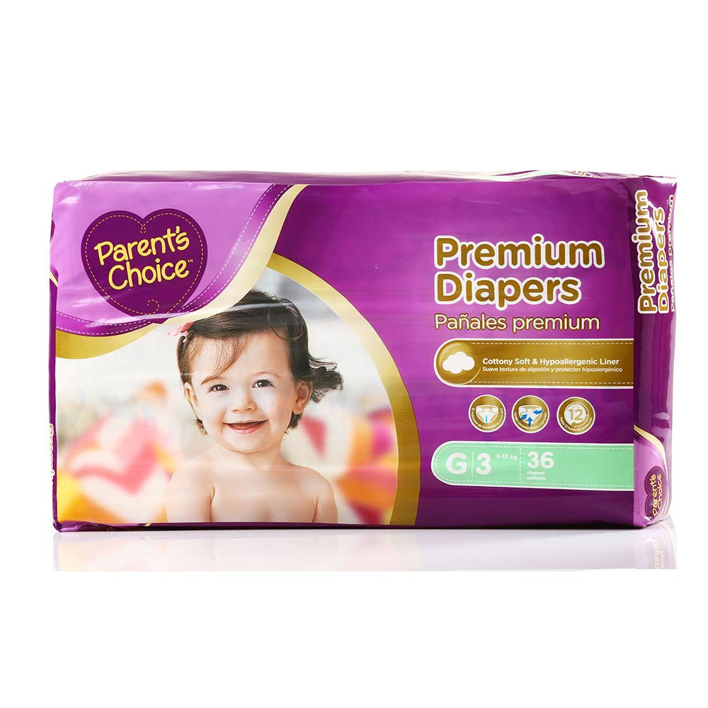 Pañales Premium Talla G, 36 Un | Lider