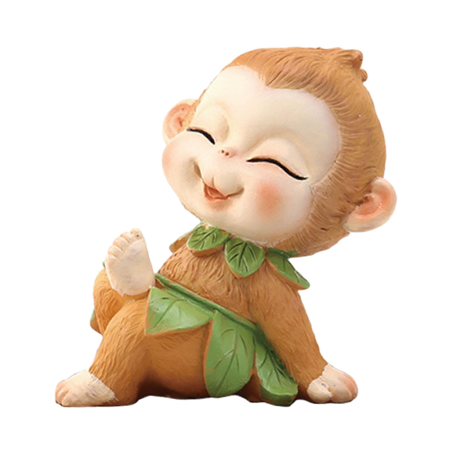 Figura De Resina Rey Mono Miniatura | Lider