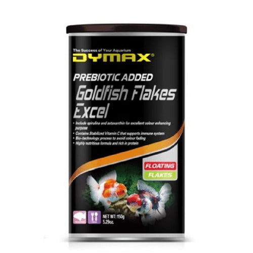 Dymax goldfish flakes 150g hojuelas para peces de agua fria | Lider