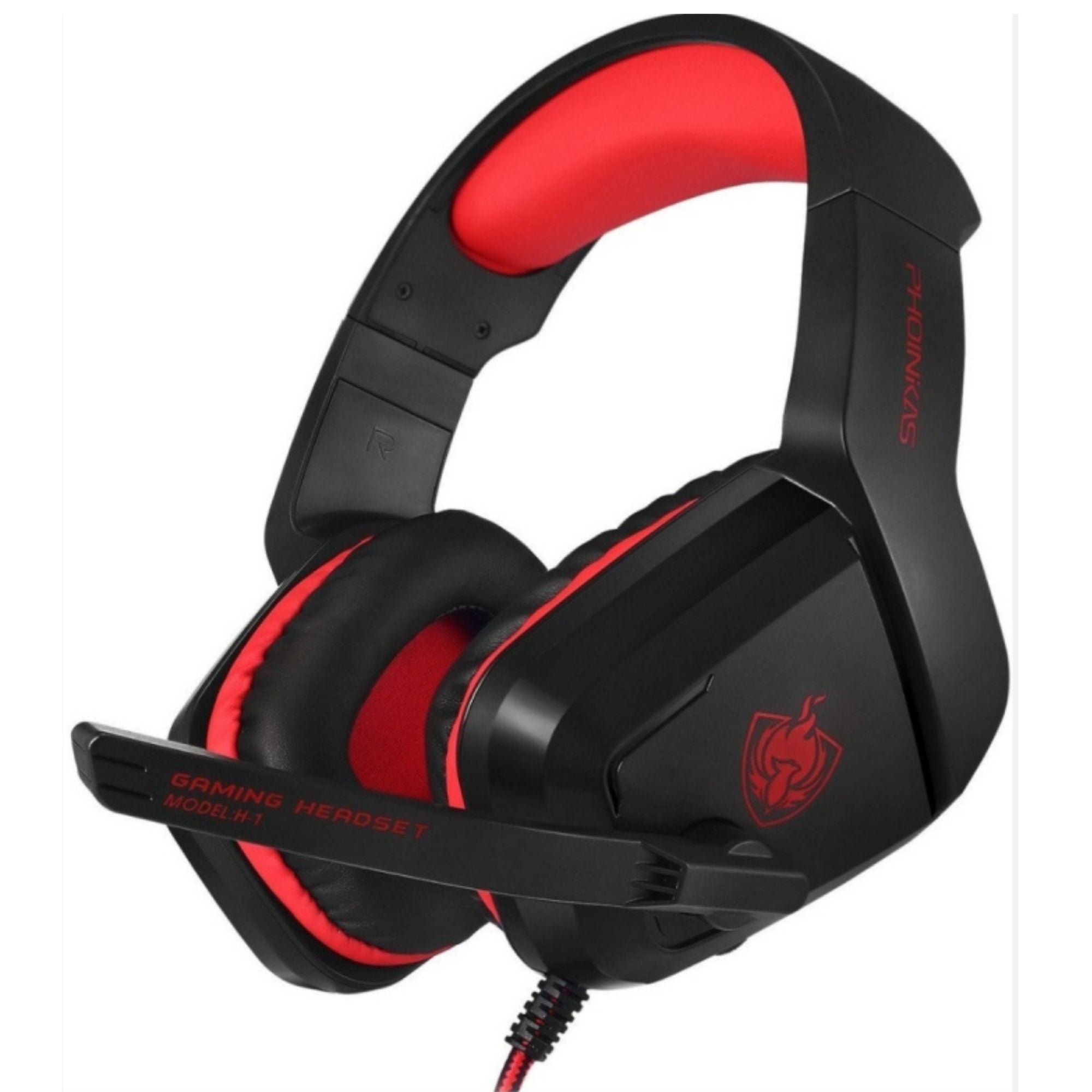 Auricular Headsets Gamer Phoinikas H-1 Rojo | Lider