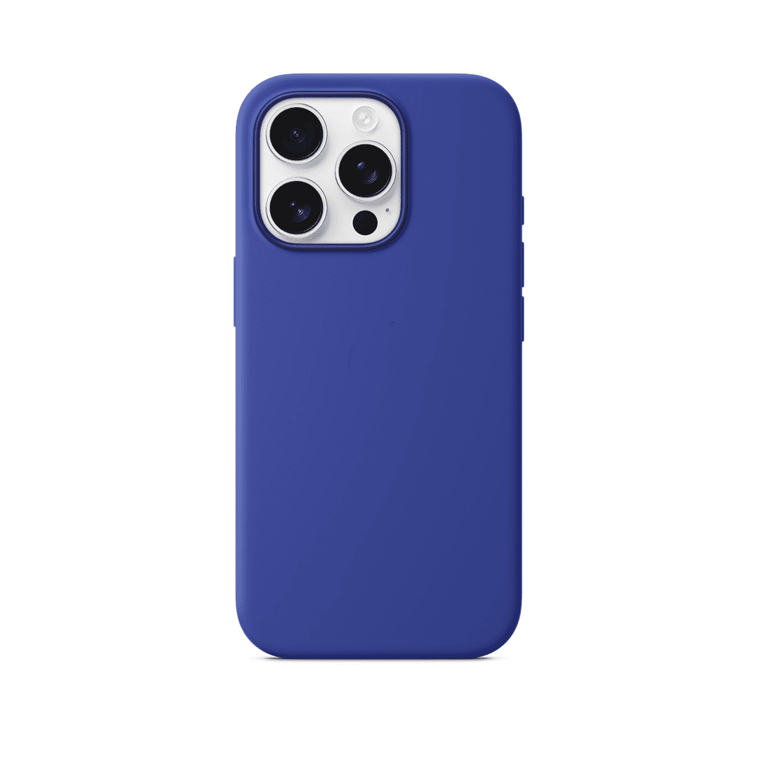 Carcasa Silicona iPhone 16 Pro Max Azul | Lider