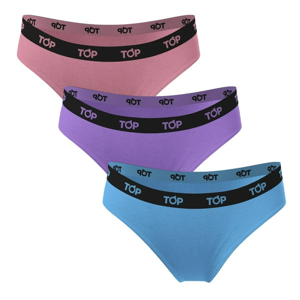 Calzón Bikini Algodón Pack 3 C1 | Lider