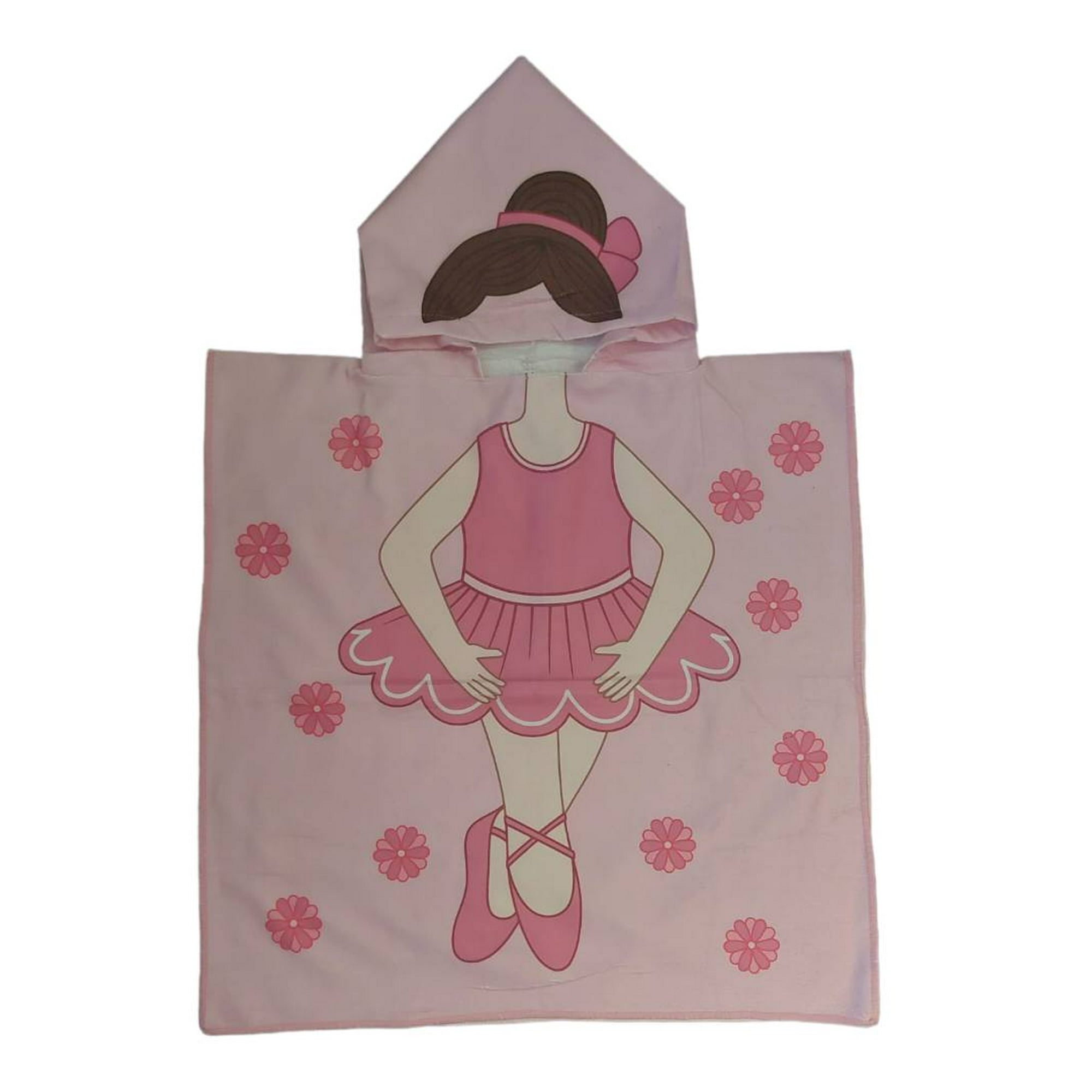 Toalla con Capucha Infantil Bailarina | Lider